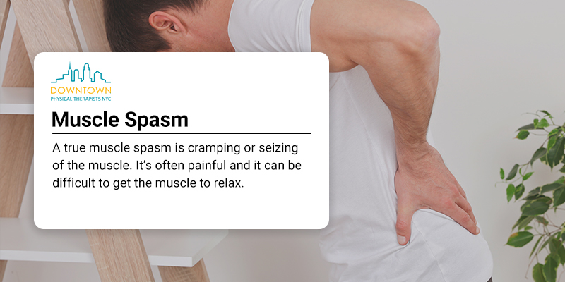 Muscle Spasm (Muscle Cramps) Treatment - Physical Therapists NYC